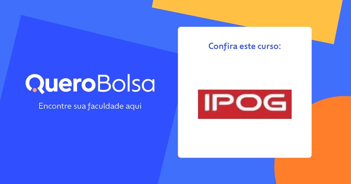 IPOG: Bolsas, Pós-graduação, Cursos e Nota MEC