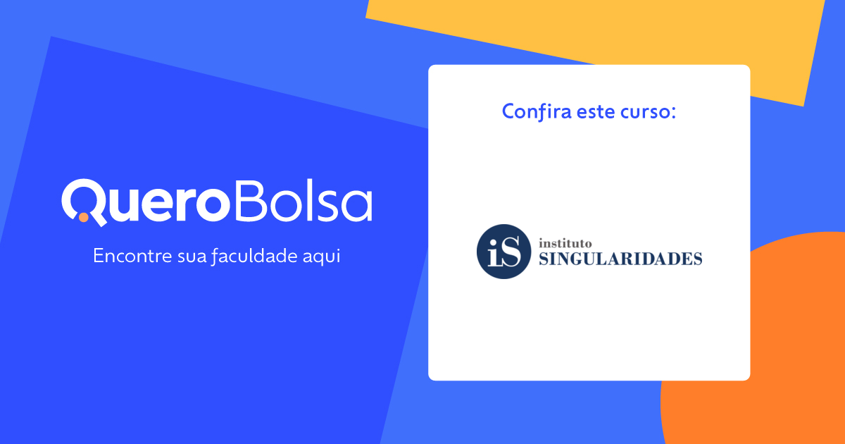 SINGULARIDADES/ISESP 2025 - Bolsas, Cursos e Informações | Quero Bolsa