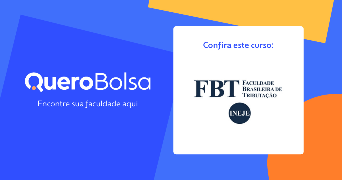 FBT 2025 - Bolsas, Cursos e Informações | Quero Bolsa
