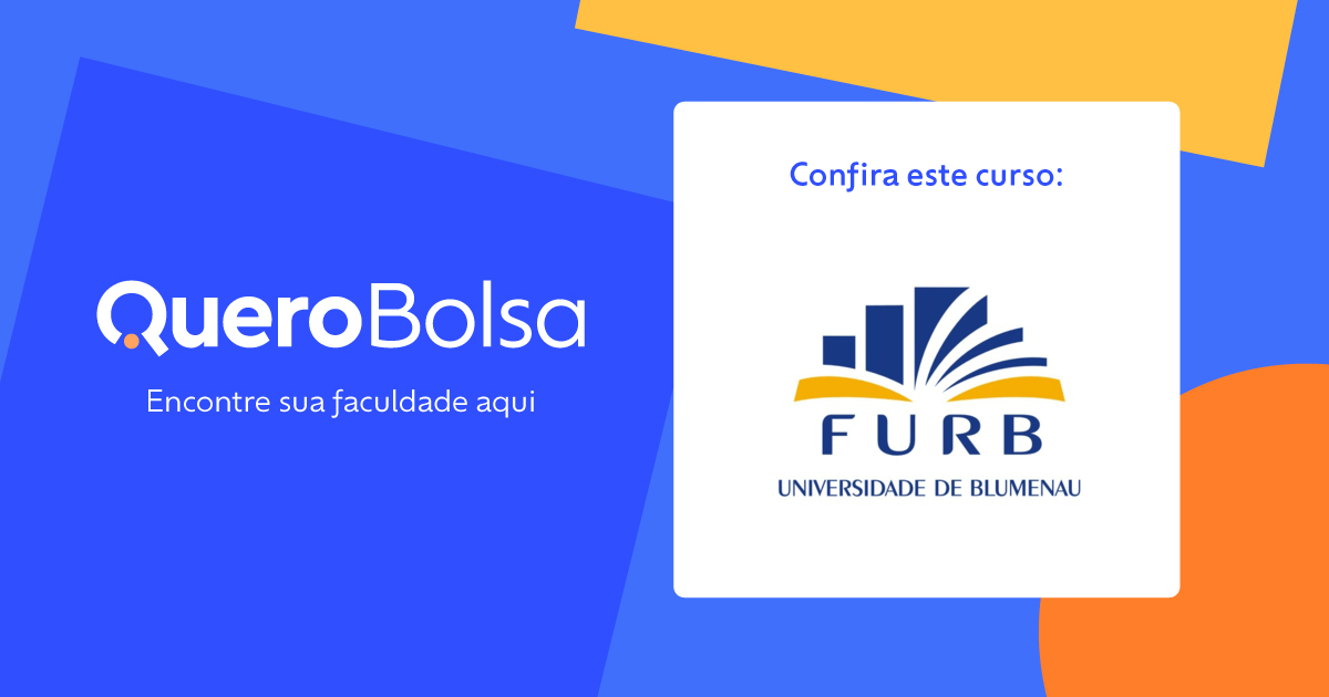 FURB - Faculdade, Informações e Bolsas | Quero Bolsa