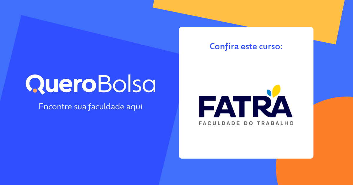 FATRA 2025 - Bolsas, Cursos e Informações | Quero Bolsa