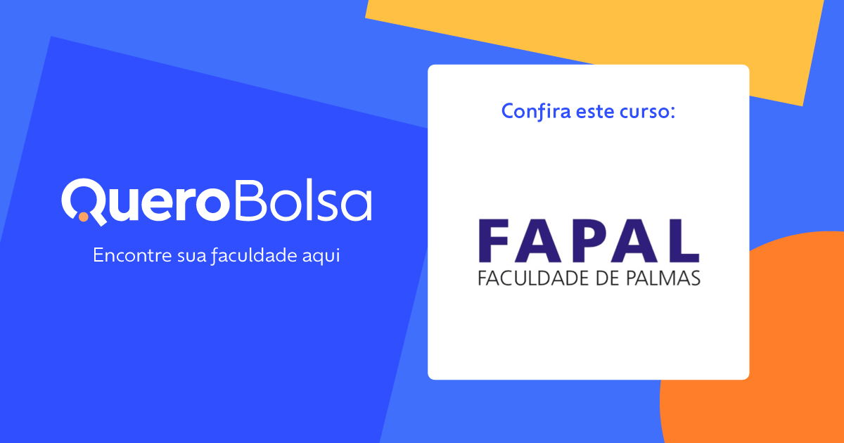 FAPAL 2025 - Bolsas, Cursos e Informações | Quero Bolsa