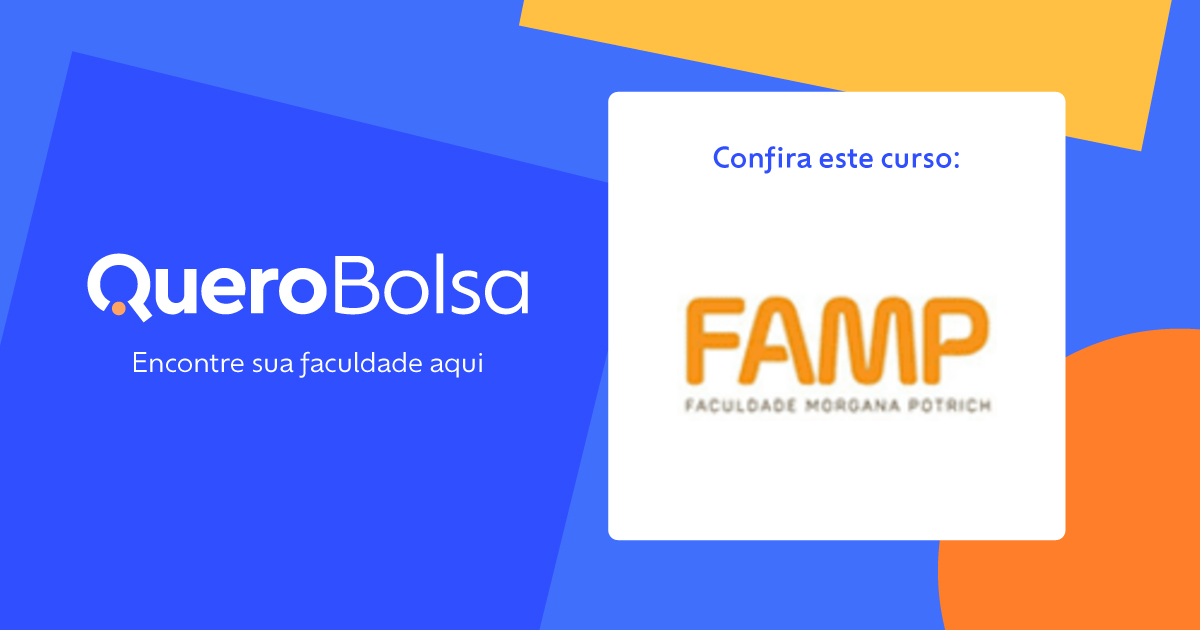 FAMP: Faculdade, Cursos, Bolsas, Nota MEC e Avaliações