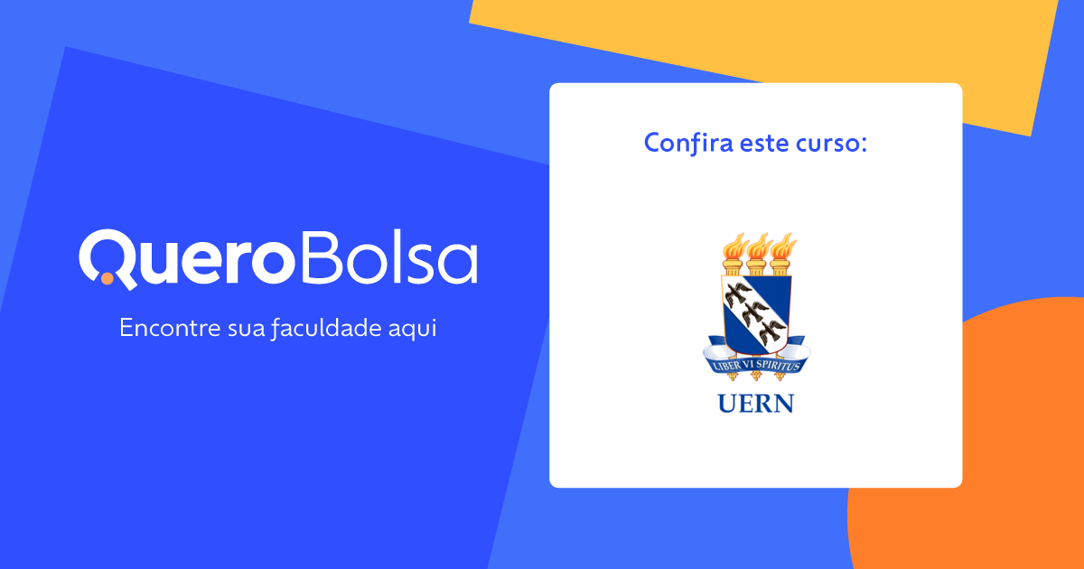 UERN - UNIVERSIDADE DO ESTADO DO RIO GRANDE DO NORTE | Quero Bolsa