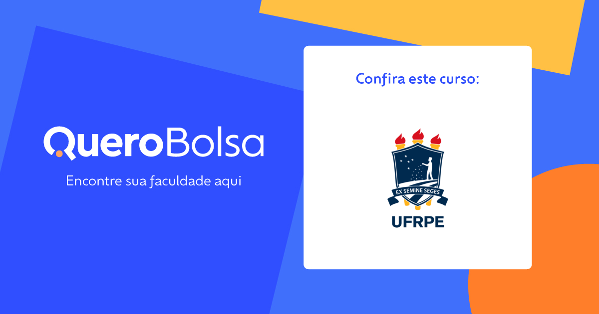 UFRPE: Universidade, Cursos, Onde Fica e Nota MEC