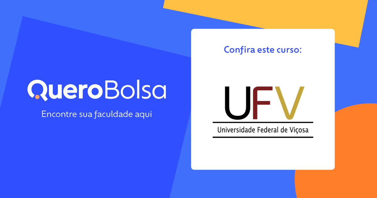 UFV - UNIVERSIDADE FEDERAL DE VIÇOSA | Quero Bolsa