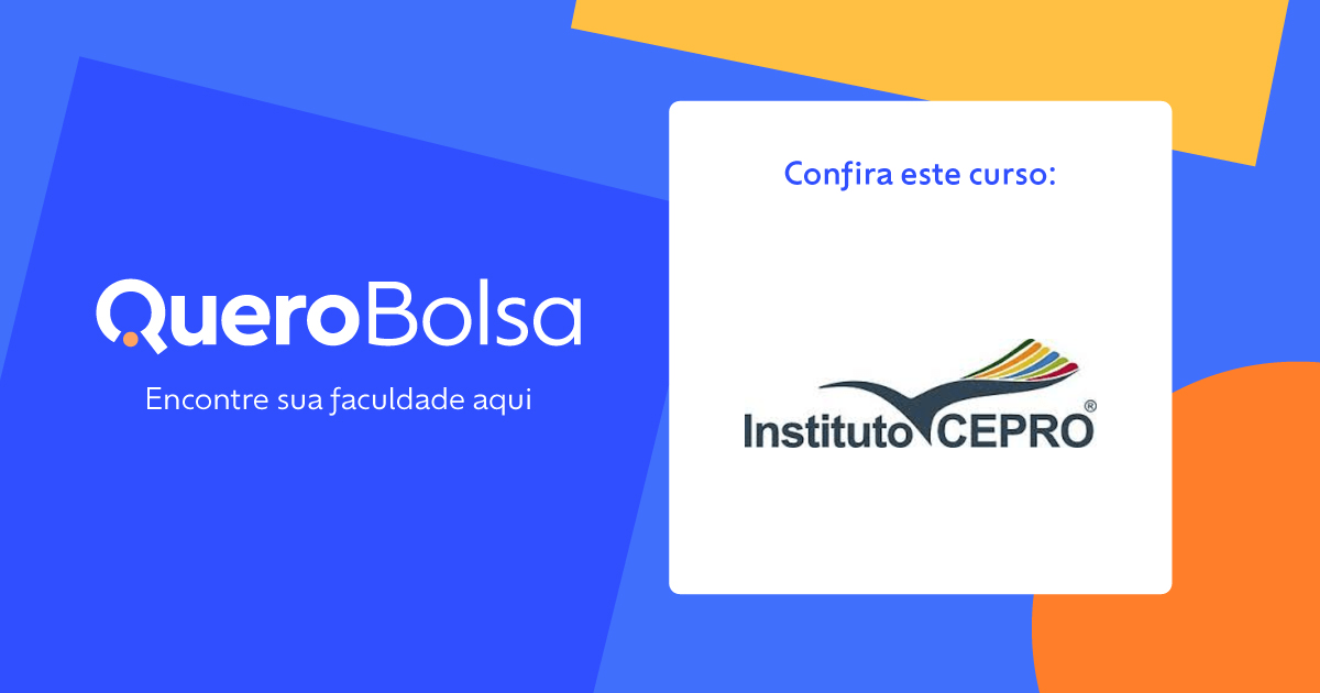 Instituto Cepro - Cursos e Valores das Mensalidades | Quero Bolsa