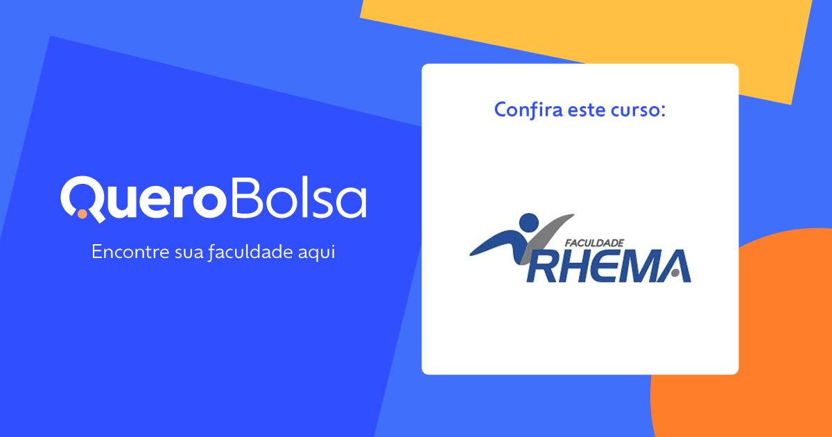 Faculdade Rhema - Cursos e Valores das Mensalidades | Quero Bolsa