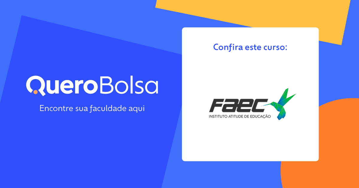 FAEC - Patrocínio, MG - Cursos e Mensalidades | Quero Bolsa