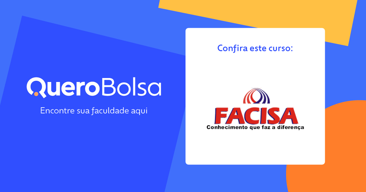 FACISA - CESESB 2025 - Bolsas, Cursos e Informações | Quero Bolsa