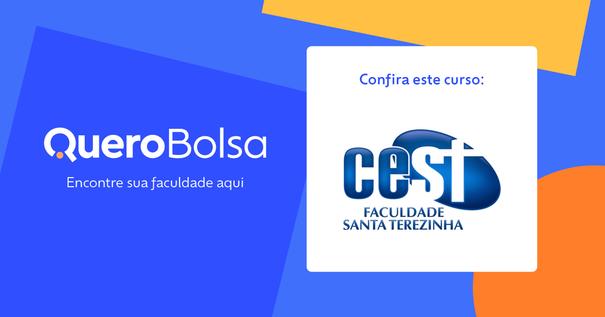 CEST 2025 - Bolsas, Cursos e Informações | Quero Bolsa