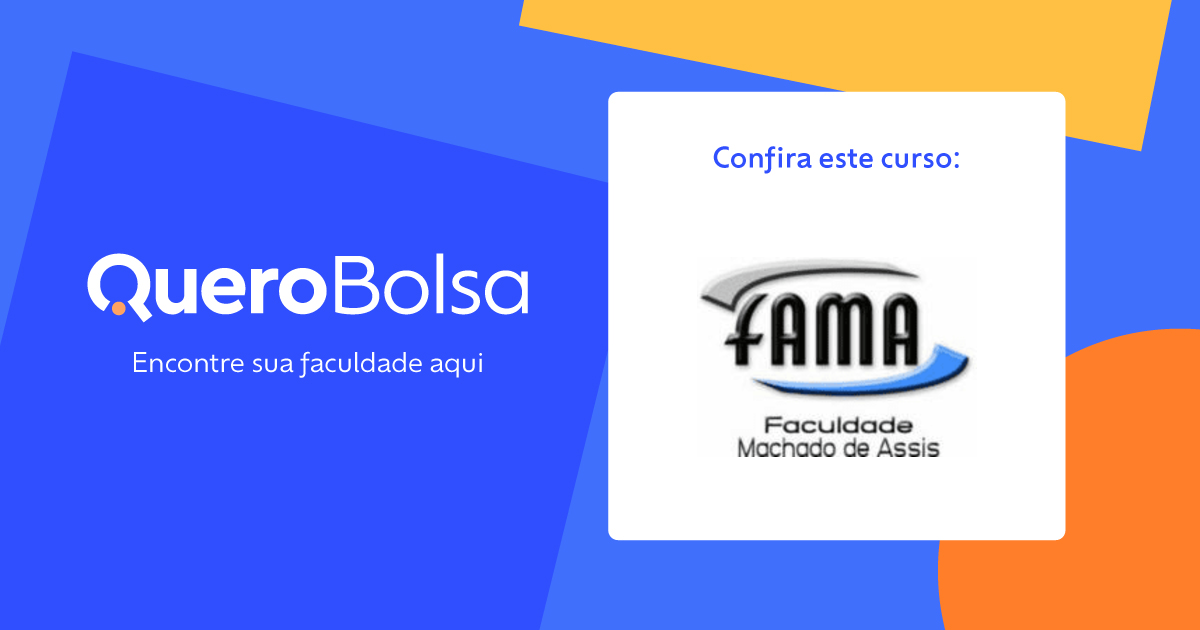 FAMA (RJ) 2025 - Bolsas, Cursos e Informações | Quero Bolsa