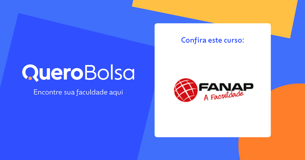 FANAP 2025 - Bolsas, Cursos e Informações | Quero Bolsa